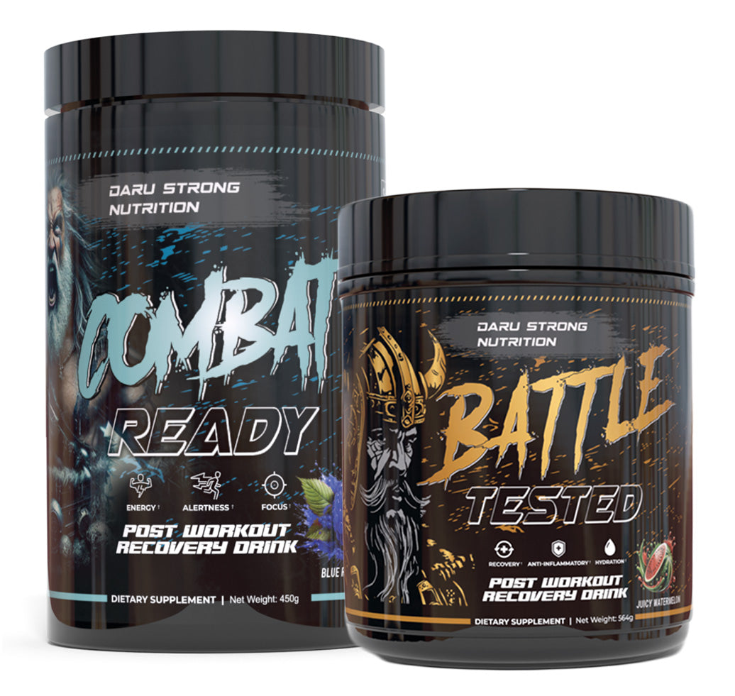 Daru Strong Nutrition Supplements | Combat Ready Pre & Post Workout
